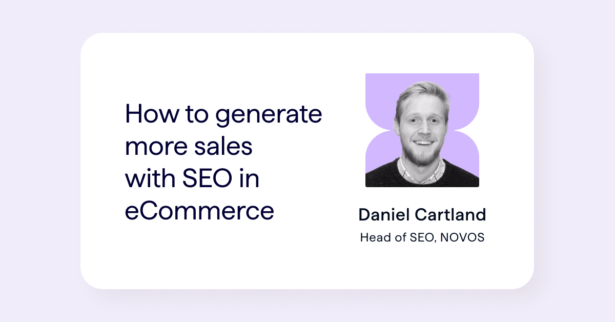 How to generate more sales with SEO in eCommerce - Lumar