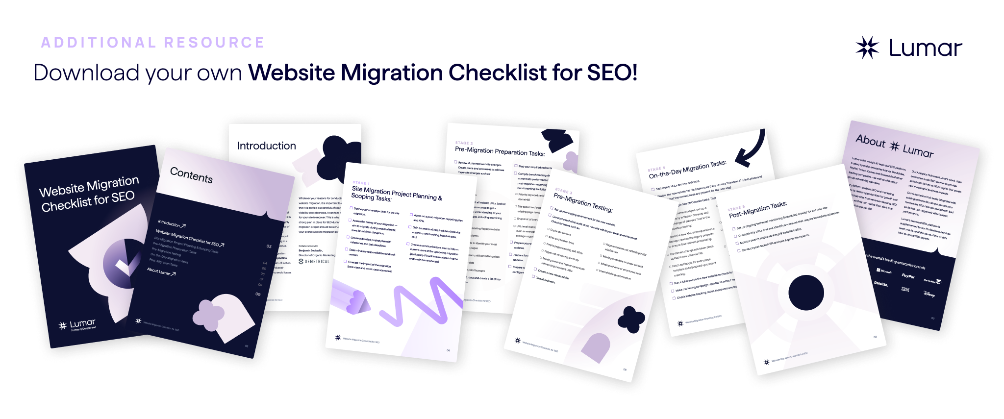 The Website Migration Checklist for SEO: Key Tasks For Maintaining Search Success - Lumar