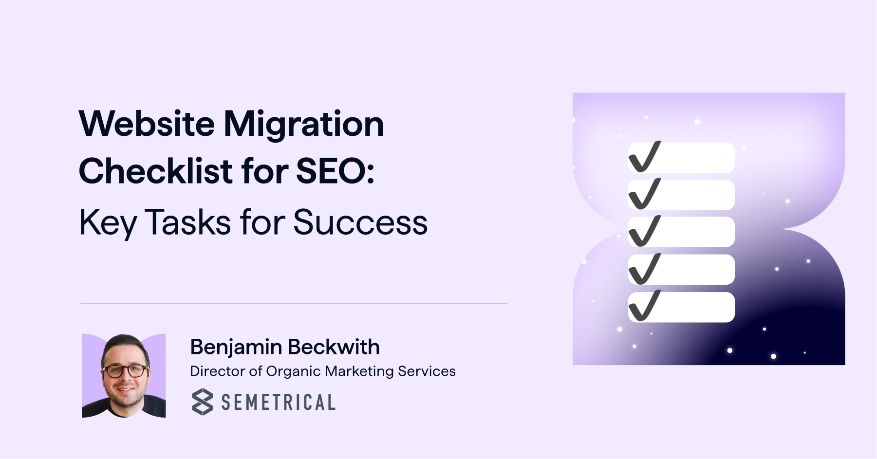 The Website Migration Checklist for SEO: Key Tasks For Maintaining Search Success - Lumar