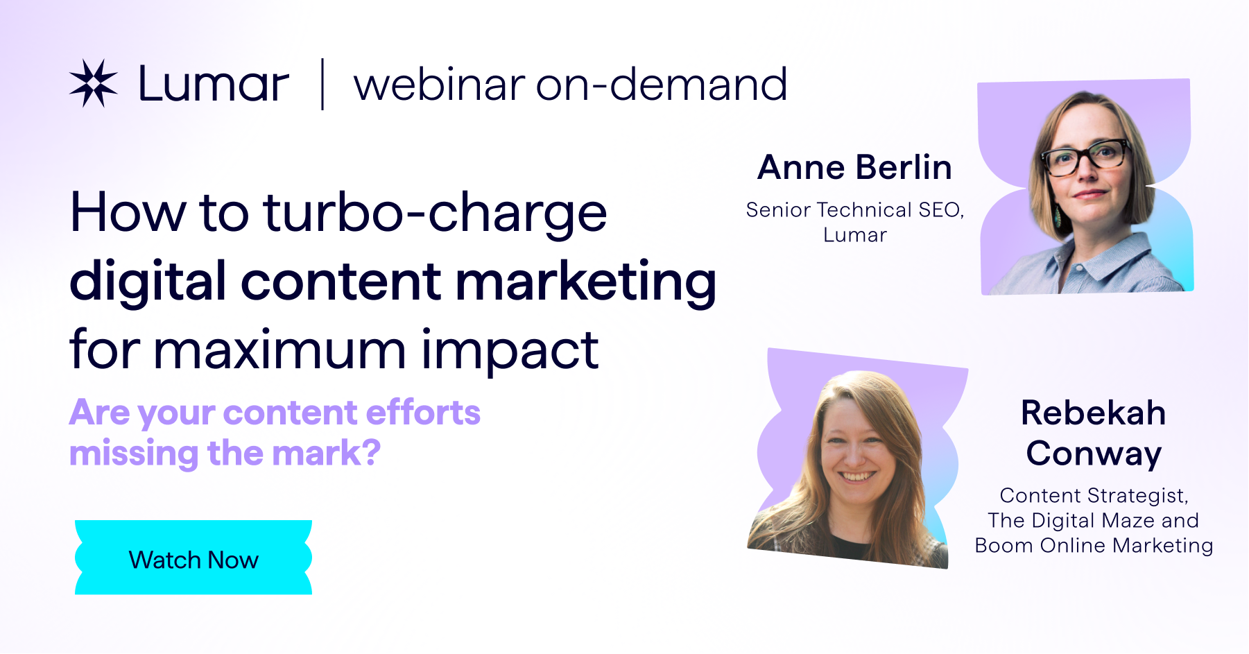 Webinar On-Demand: How to Turbo-Charge Your Digital Content Marketing - Lumar