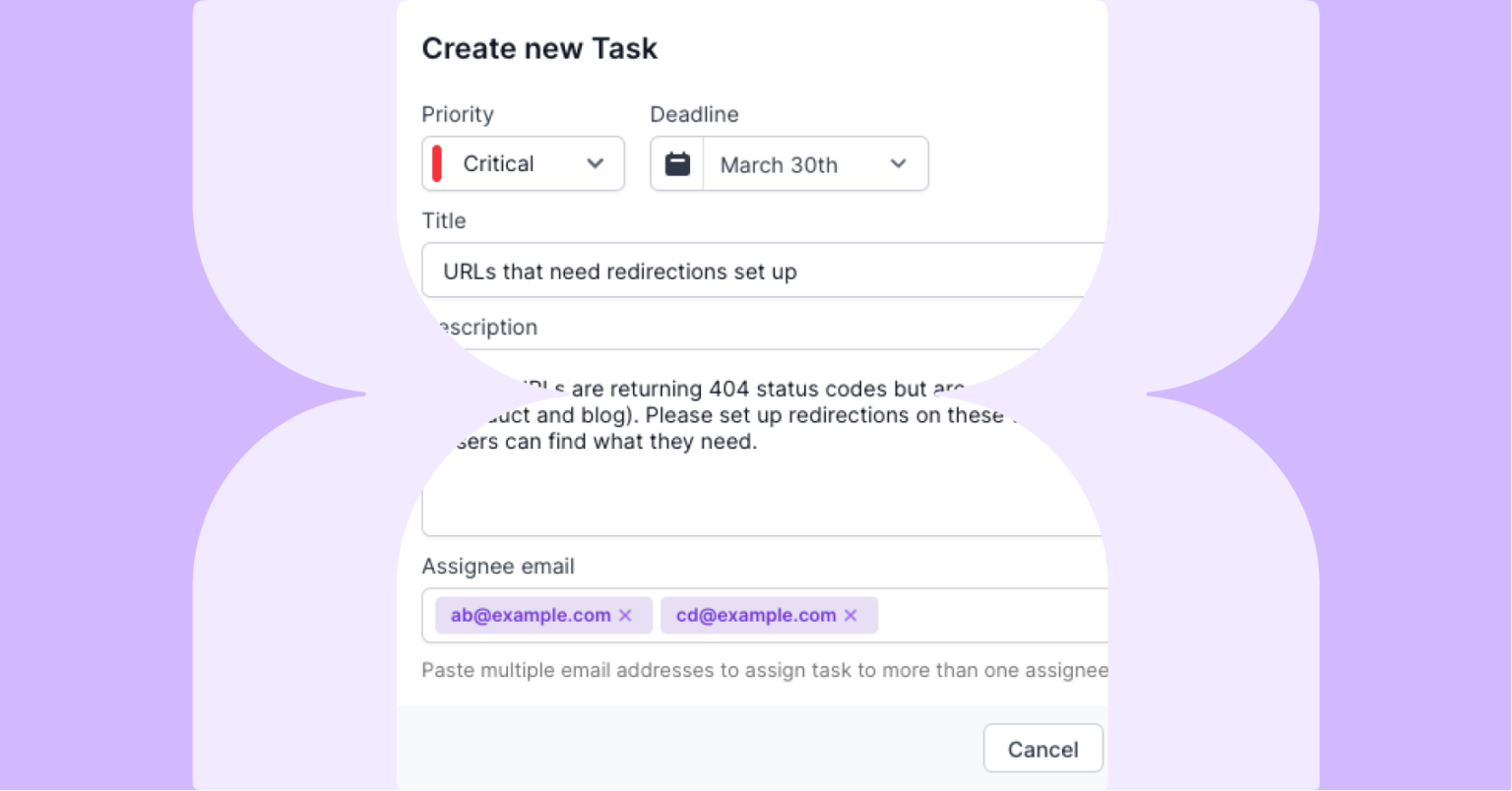 Managing Tasks in Lumar - Lumar