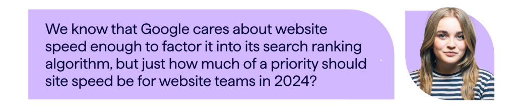 Why Site Speed Matters for SEO - Lumar